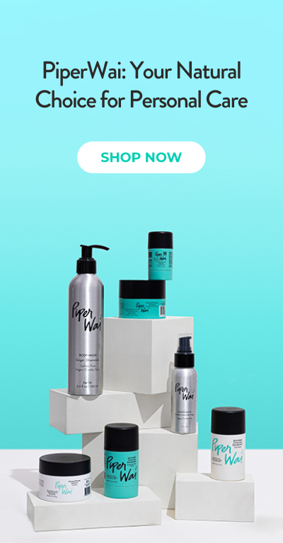 Aluminum- Free Natural Deodorant for men and women – PiperWai Natural ...