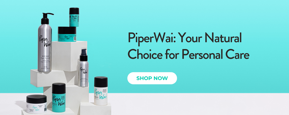 Aluminum- Free Natural Deodorant for men and women – PiperWai Natural ...